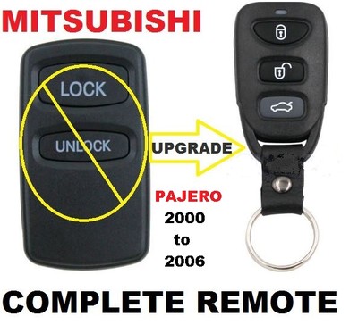 Mitsubishi PAJERO Remote KEYLESS ENTRY FOB 2000 2001 2002 2003 2004 ...