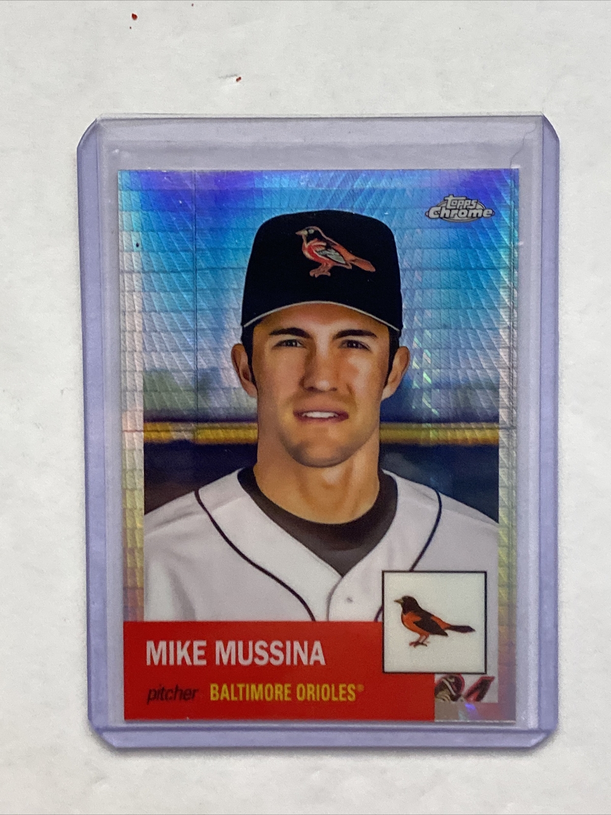 2022 Topps Chrome Platinum Mike Mussina Prism Refractor Card | eBay