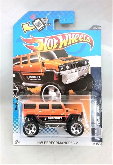 Hot Wheels HW Performance '12 Hummer H2 Superlift Suspension New in box ...