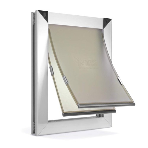 Medium Dual Flap Heavy Duty Rustproof Dog Doors for Exterior Doors ...