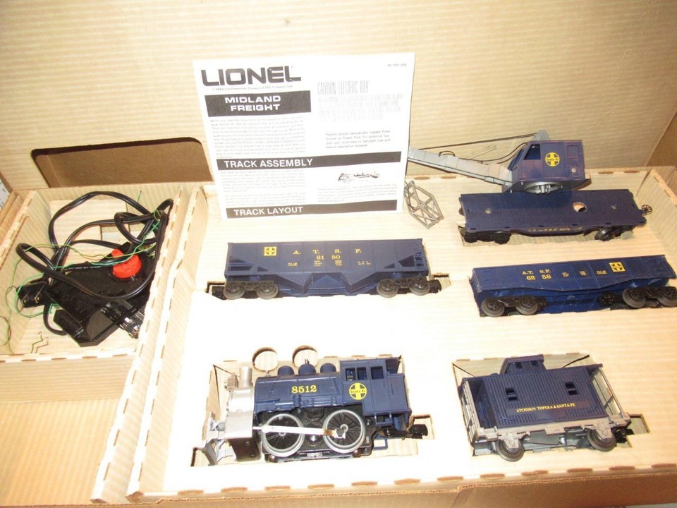 THE LIONEL VAULT - MPC- 1501 MIDLAND FREIGHT TRAIN SET - BOXED- EXC ...