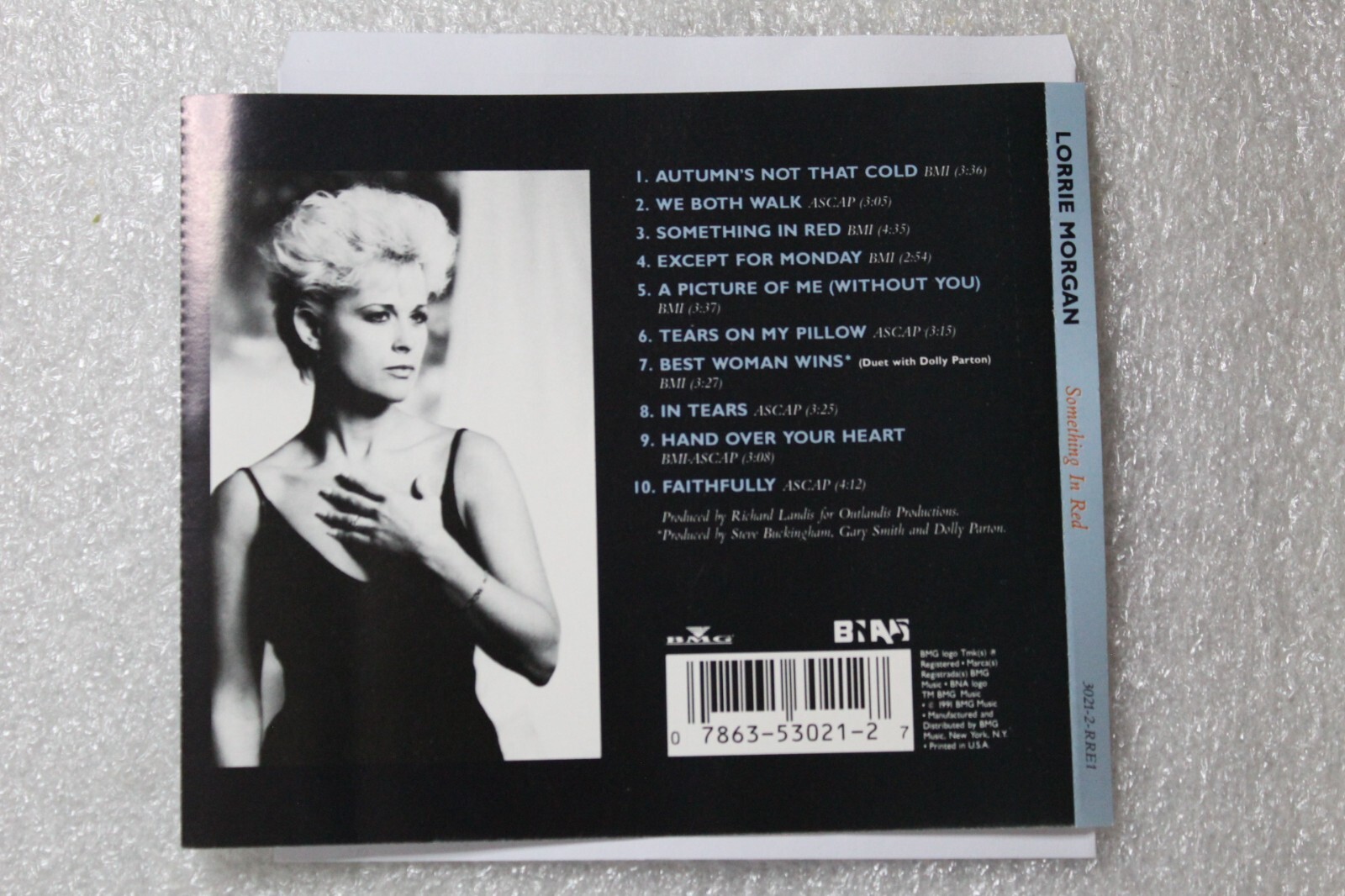 Something in Red by Lorrie Morgan (CD, Apr-1991, RCA) Country ...