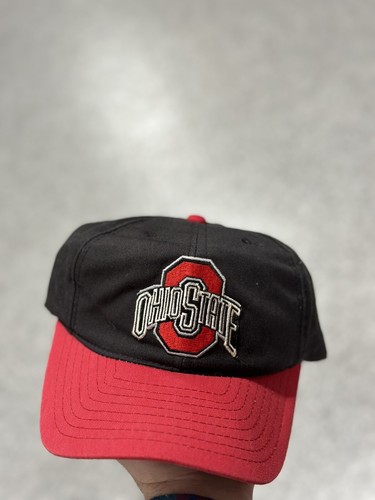Vintage 90s Ohio State Buckeyes University Square Blockhead SnapBack ...