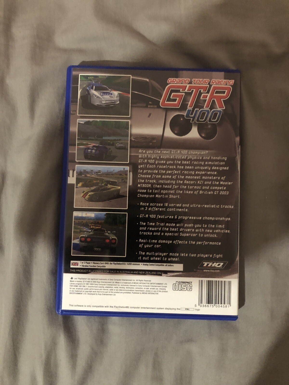 PLAYSTATION 2 GAME GRAND TOUR RACING GTR-400 - USED - | eBay