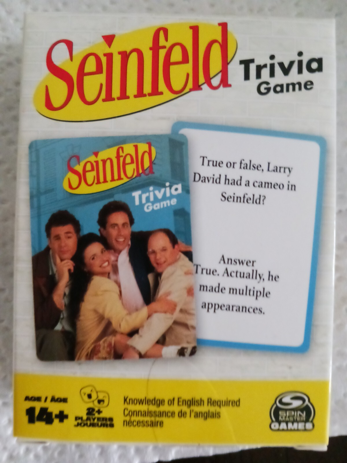 Seinfeld Trivia Game 53 Card Deck Factory Sealed | eBay