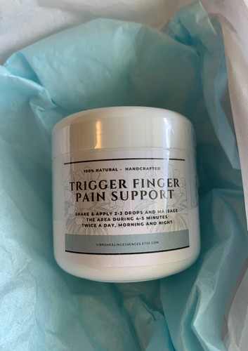 Trigger Finger Cream. Soothes stiffness & pain. Elasticity ...