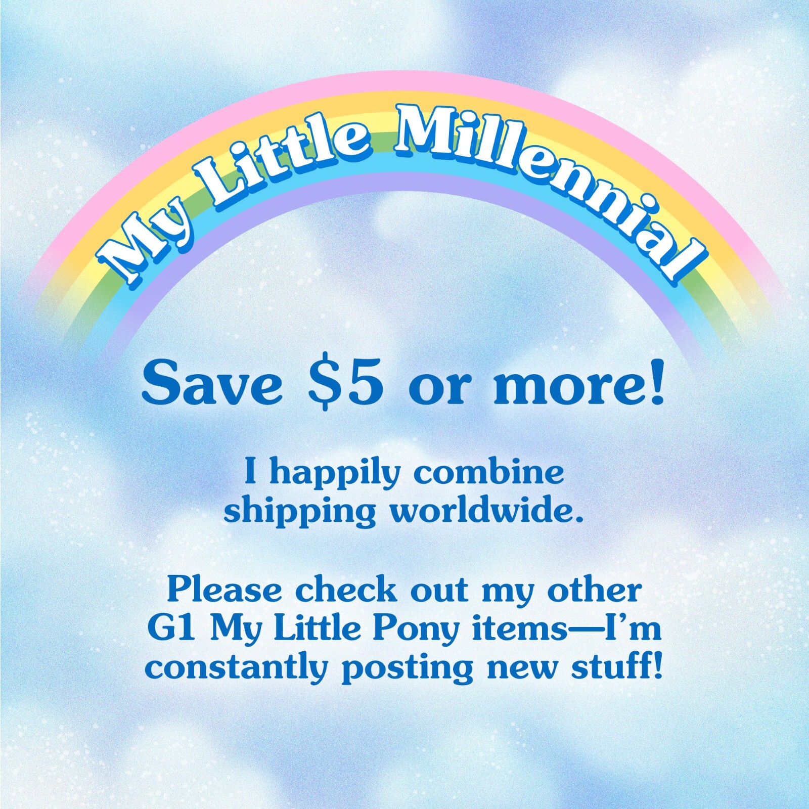 Mail Order Pamphlet/Insert/Booklet/Checklist LOT Vintage G1 My Little ...