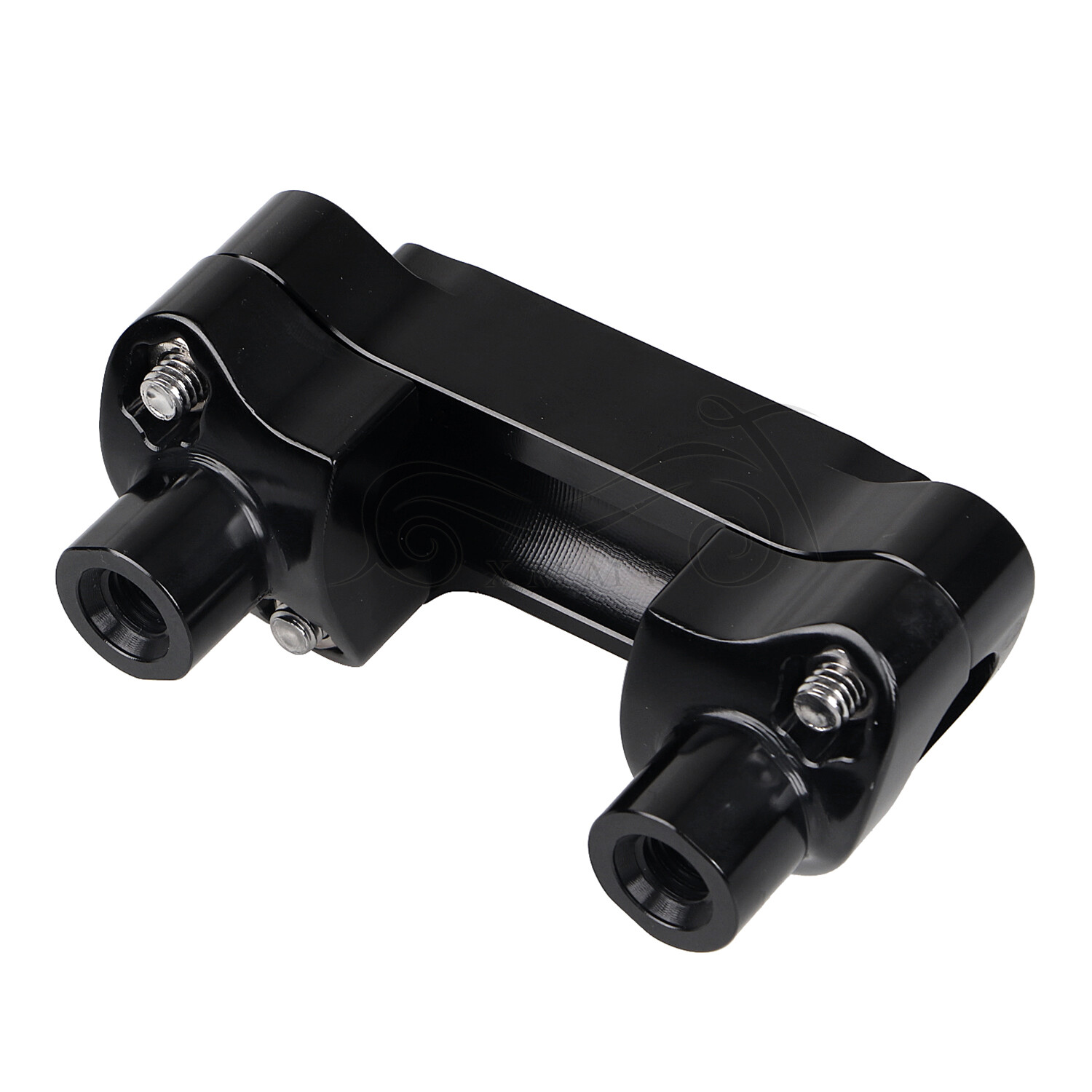 1 1/2" Risers w/ 1" Handlebar Top Clamp For Harley Fatboy Heritage ...