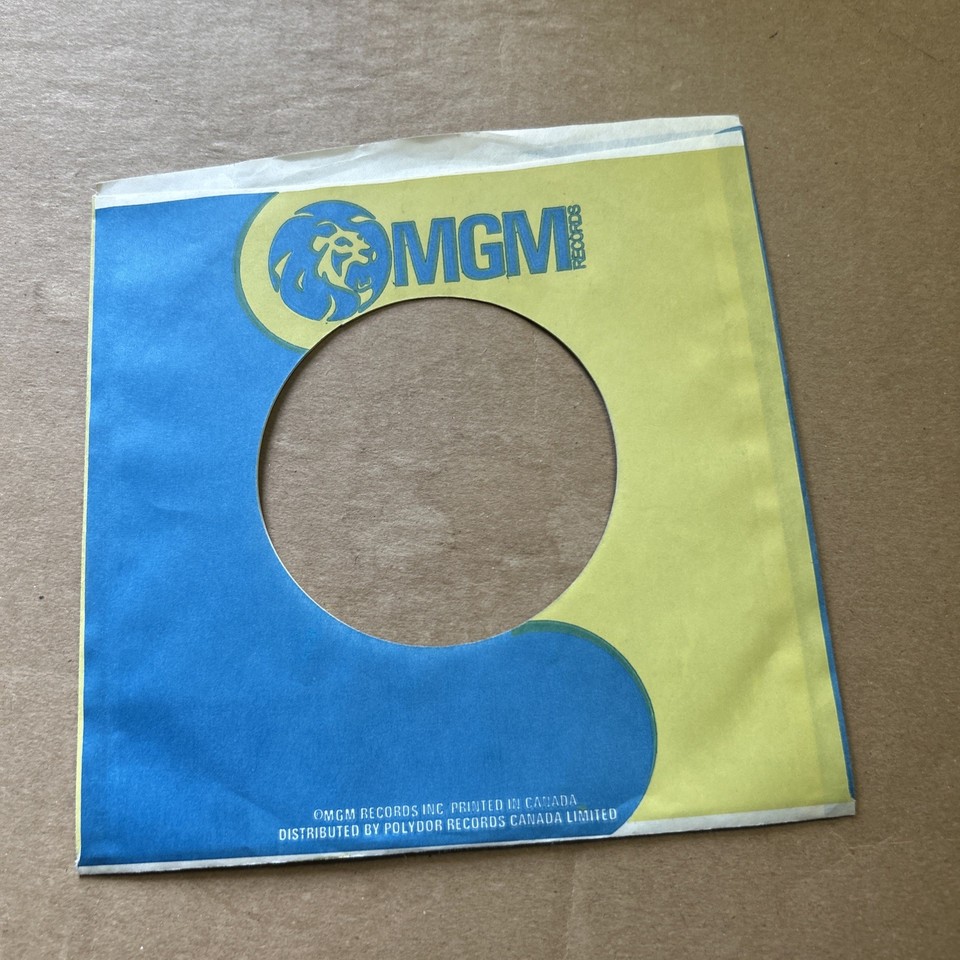 1 Company Sleeve Only Blue Gold Mgm Lion Logo | eBay