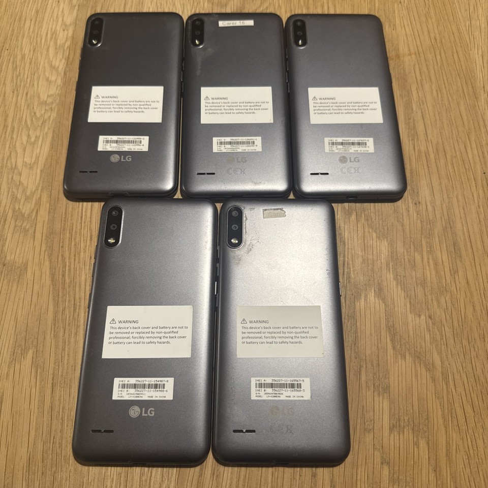 Joblot of 6 x LG K22 Dual Sim 32GB Titan Phones | eBay UK