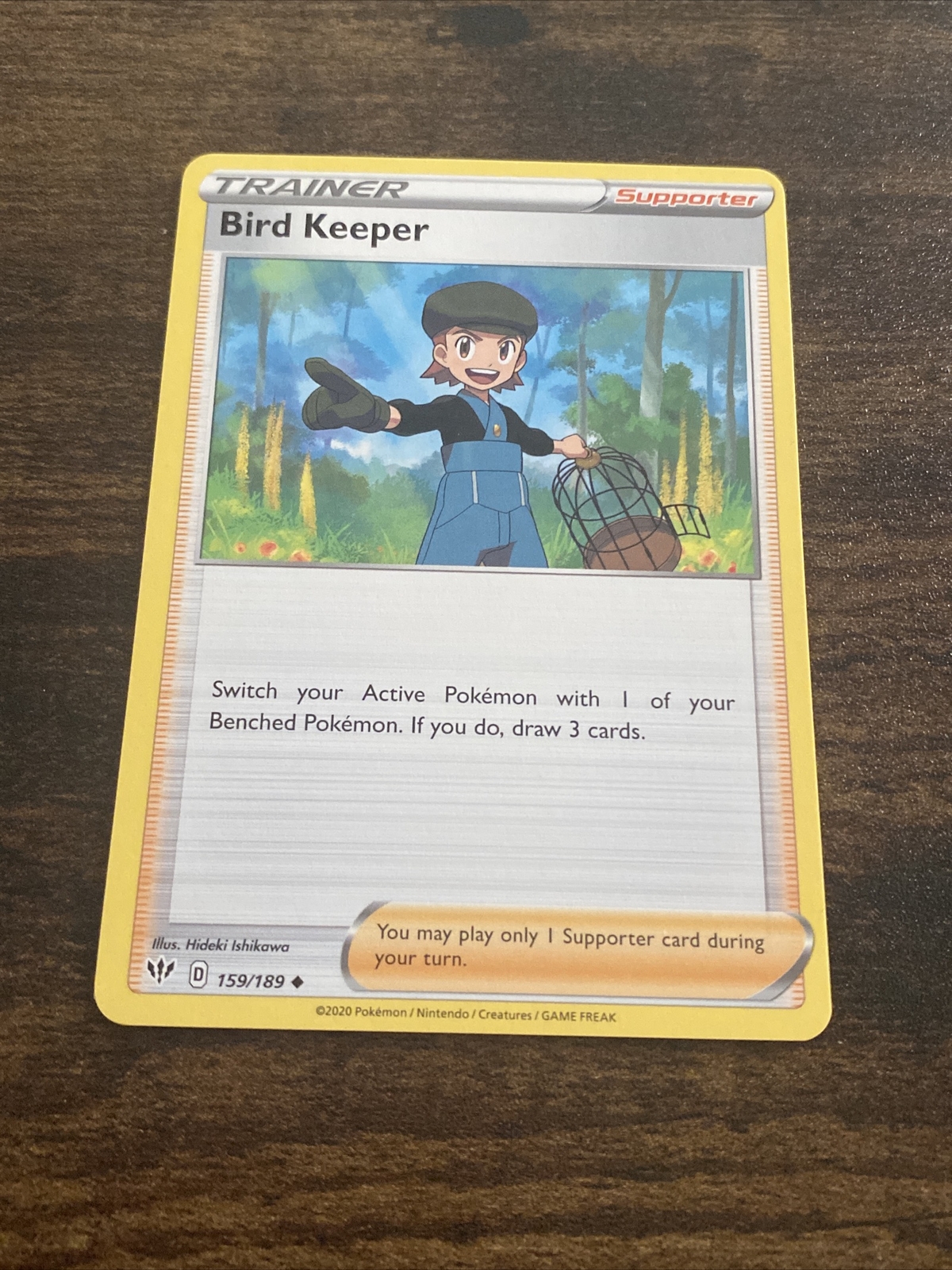 Bird Keeper 159/189 Trainer Uncommon Pokemon D1383* | eBay