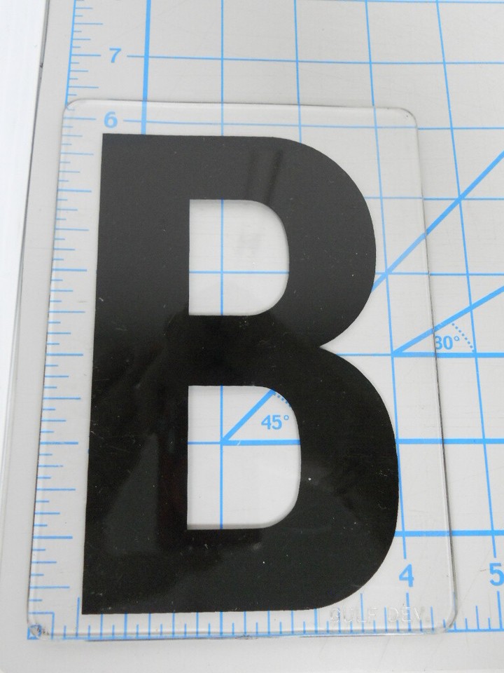 Rigid Acrylic Changeable Marquee Sign Letters Numbers Symbols 6.25 ...