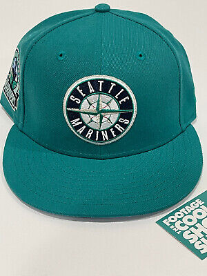 NEW ERA SEATTLE MARINERS 30TH ANNIVERSARY SPACE NEEDLE HAT EMERALD ...