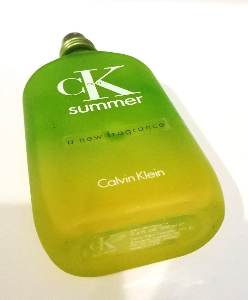 CK ONE SUMMER 2004 Eau de Toilette Spray by Calvin Klein, 3.4 oz, Batch ...