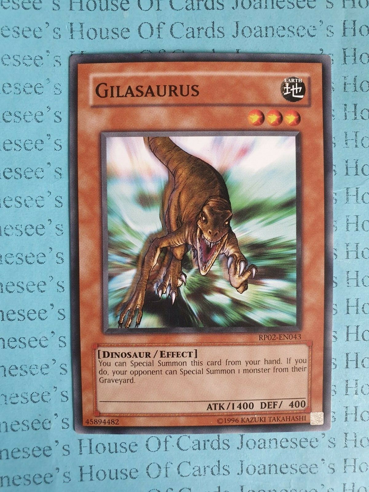 Gilasaurus RP02-EN043 Common Yu-Gi-Oh Card New Mint/NMint | eBay