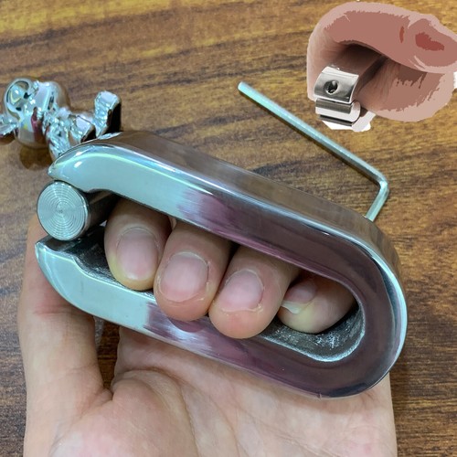 405g 304 Stainless Steel Enhancer Ring Heavy Duty Men Ball Stretcher ...