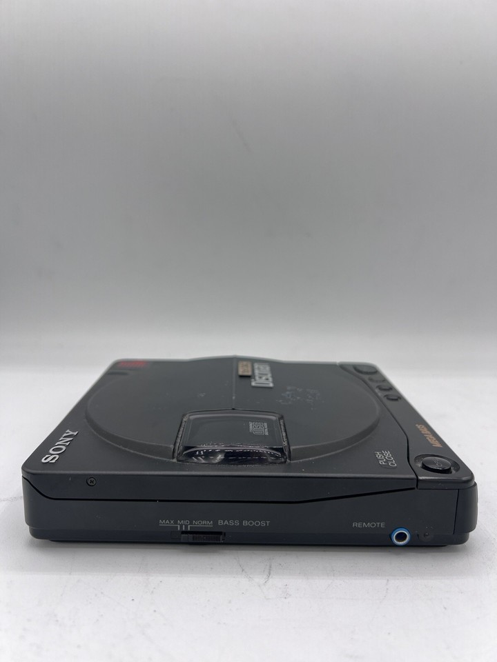 Vintage SONY Discman Personal CD player D-99 Walkman Full Metal Body ...