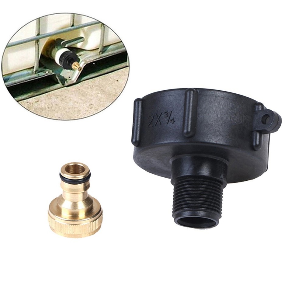 Heavy Duty IBC Tank Valve with Eco friendly Plastic Inlet and 60mm ...