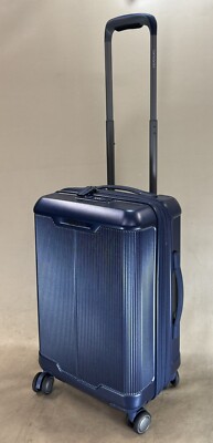 SAMSONITE Silhouette 17 Blue 21" Carry-on Expandable Hardside Spinner ...