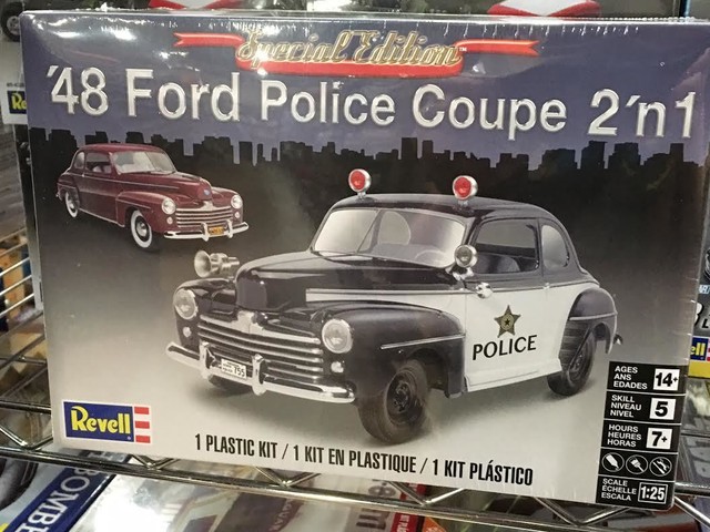 Revell 48 Ford Police Coupe 2 N 1 Modle Kit for sale online | eBay
