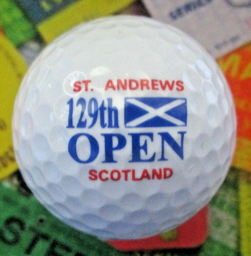 vtg - 2000 BRITISH OPEN - Logo ball - St. Andrews Golf Links - Tiger ...