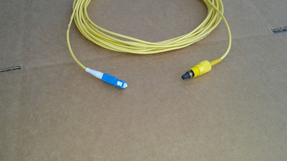 US MADE 3M BICONIC to SC single mode fiber optic cable | eBay