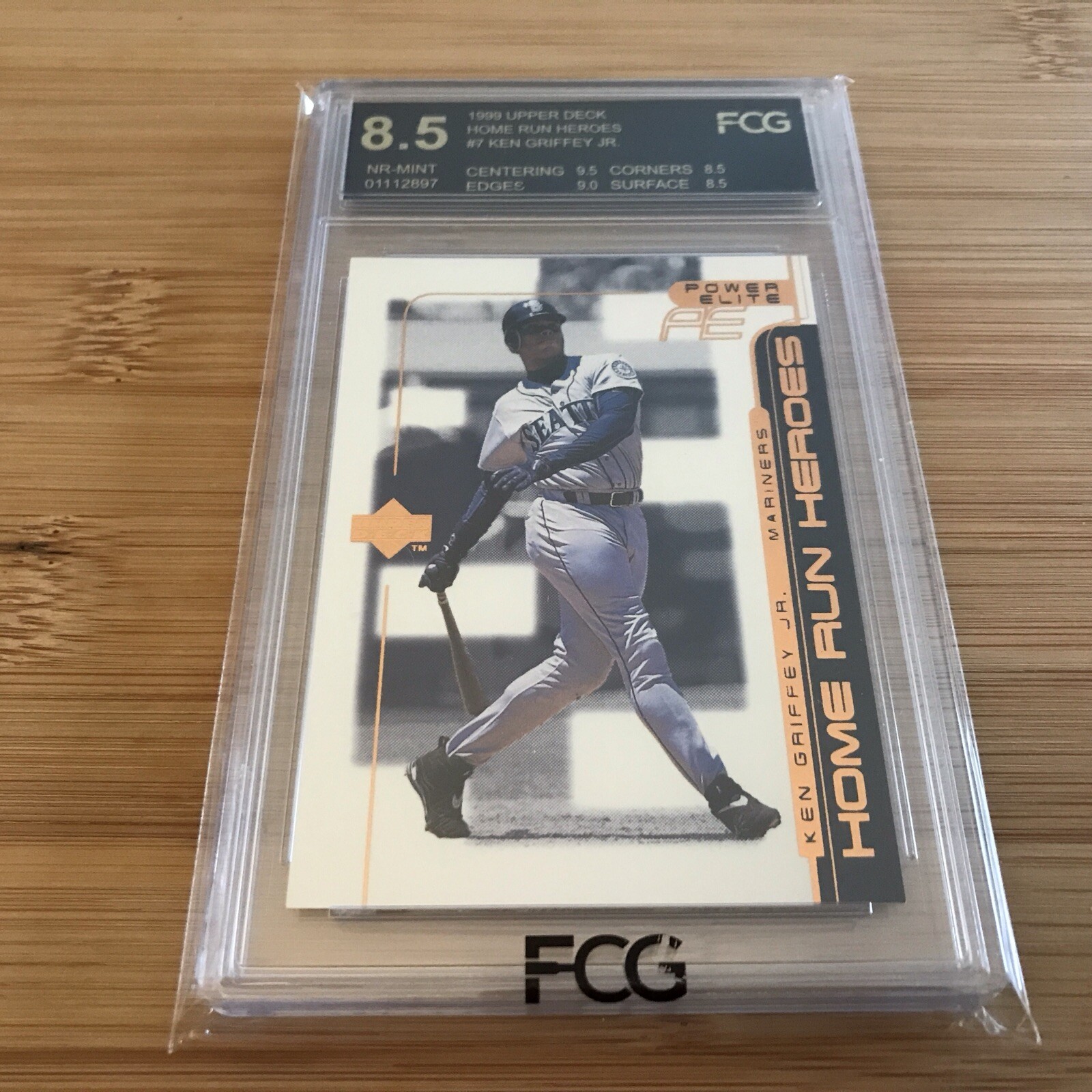 1999 Ken Griffey Jr Home Run Heroes #7 of 16 graded 8.5 | eBay
