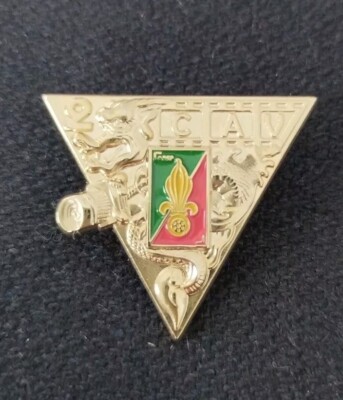 Insigne Légion étrangère 2°REP Para TAP C.A.V Rare Version Dorée | eBay