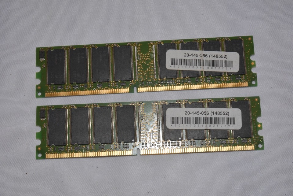 512 MB Total - Crucial DDR333 PC2700 BG111B8.ZX 2x256MB | eBay