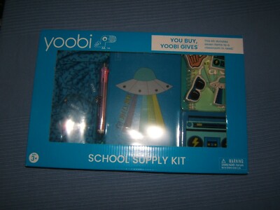 Yoobi Back to School Fashion Supply Kit New In Box | eBay