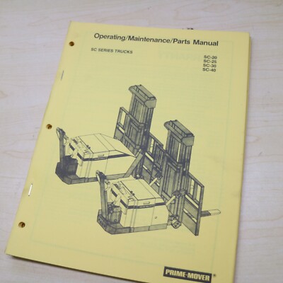 Manuals & Books - Prime Mover
