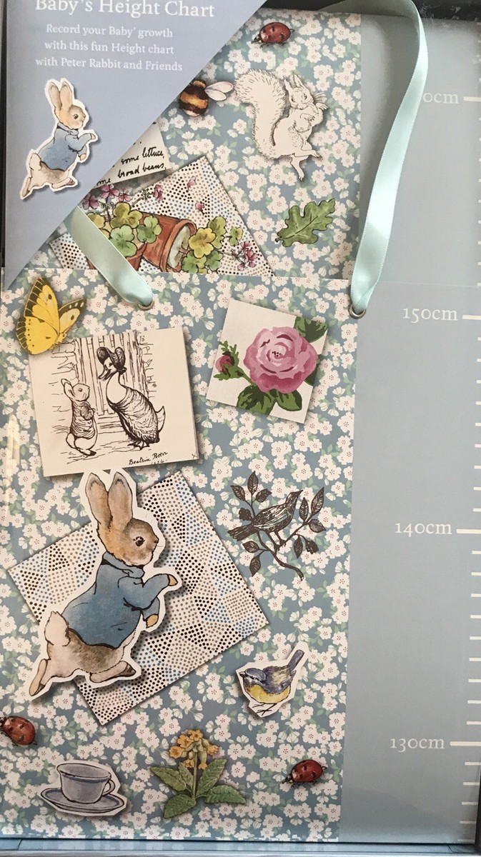 Peter Rabbit Growth Chart Peter Rabbit Height Chart. Hang Up Height
