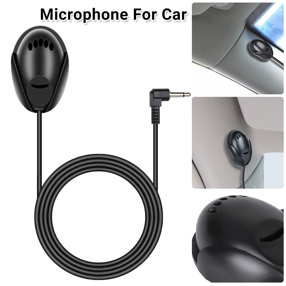 3.5mm Microphone For PC Car Audio Stereo GPS DVD Bluetooth Enabled ...