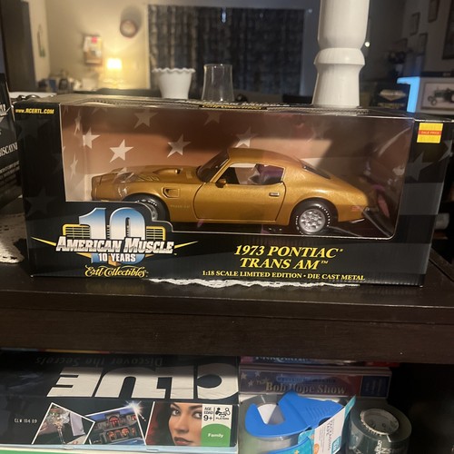 Ertl American Muscle Limited Edition 1973 Pontaic Trans Am 1:18 Diecast ...