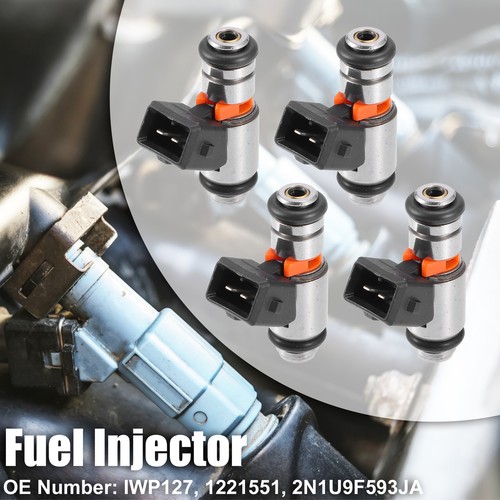 4 Pcs IWP127 1221551 Fuel Injector for Ford KA Hatchback 1.6L 2003-2008 ...