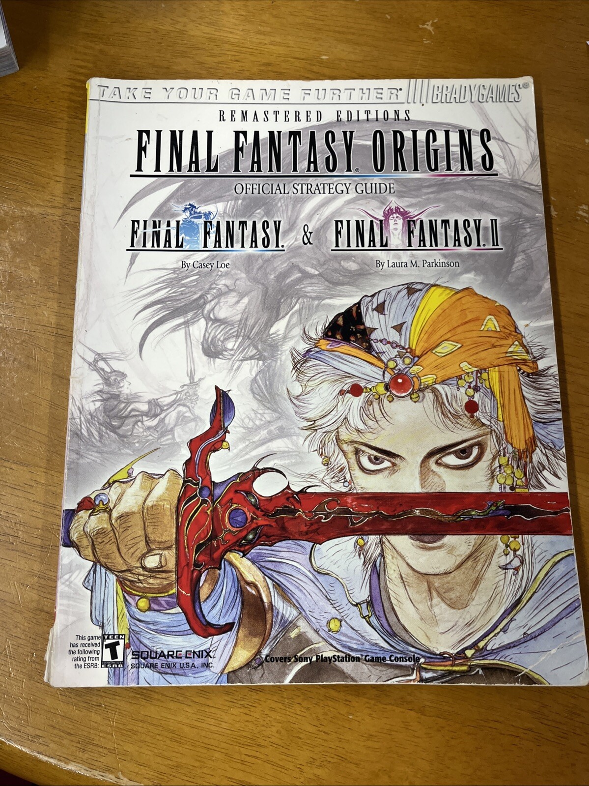 Final Fantasy Origins Official Strategy Guide Book PlayStation 1 PS1 ...