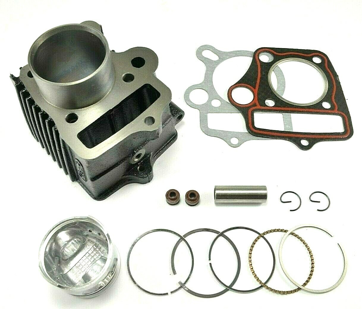 Cylinder & Piston Kit Assembly KAZUMA Meerkat & REDCAT 50cc Kids ATV ...