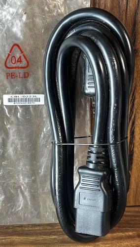 C19 To C20 6ft Power Cord IEC 60320 20A 250 V 12 AWG CBL-0223L - NEW ...
