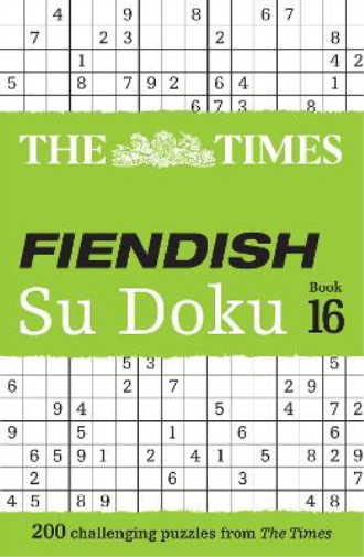 The Times Fiendish Su Doku Book 16 (Poche) Times Su Doku | eBay