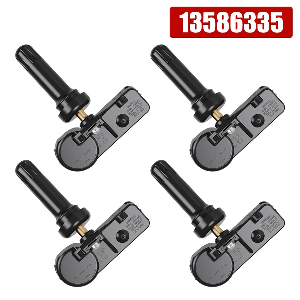 4pcs Programmed TPMS Tire Pressure Monitoring Sensor For Chevy GMC ...