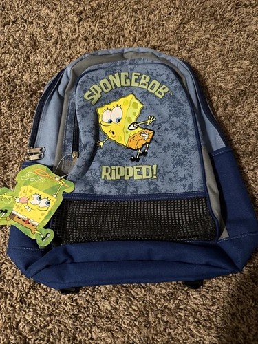 SpongeBob SquarePants Ripped! Backpack | eBay