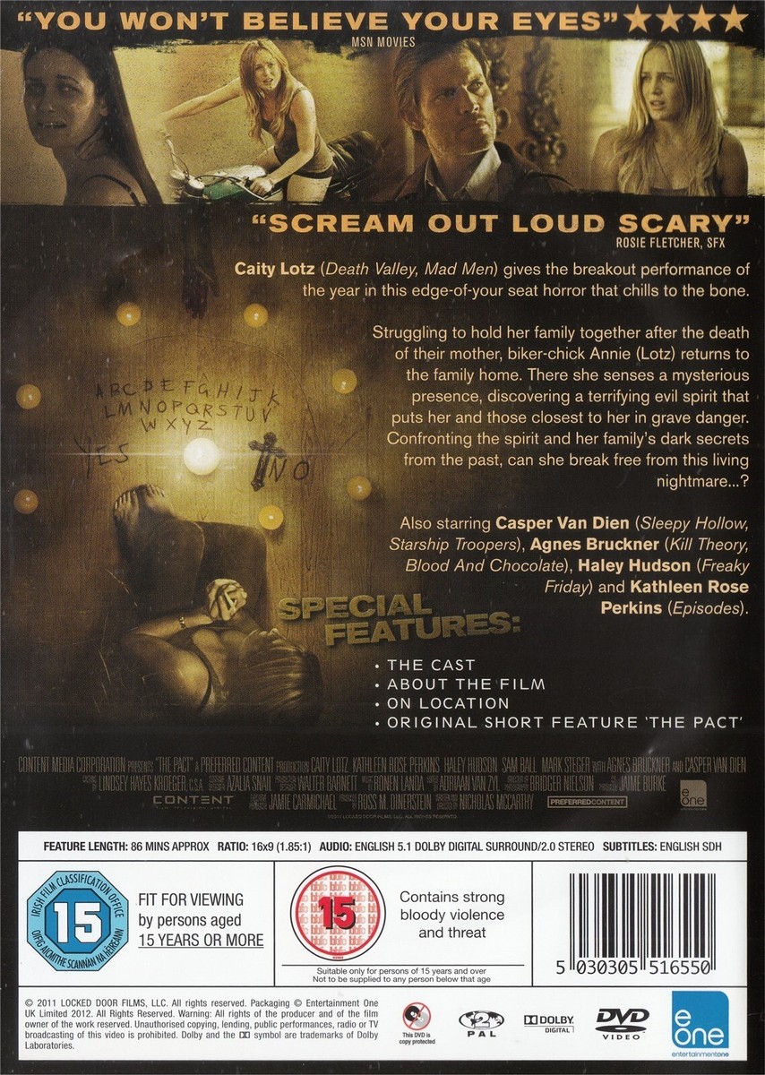 The Pact 2012 Poster Watch The Pact Full Movie Online In HD | Find