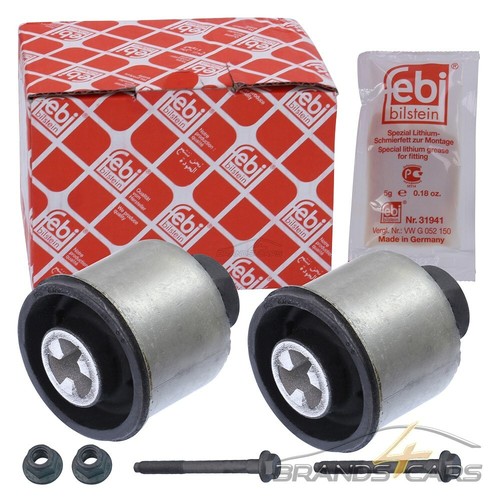 FEBI HINTERACHSLAGER ACHSKÖRPER FÜR AUDI A3 8L TT VW BORA GOLF 4 1J FOX ...