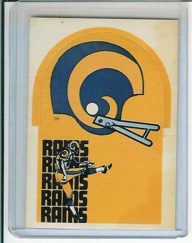 1976 SUNBEAM NFL DIE CUTS #13 LOS ANGELES RAMS Helment | eBay