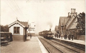 Bucknell between Knighton & Ludlow. Railway Station. | eBay