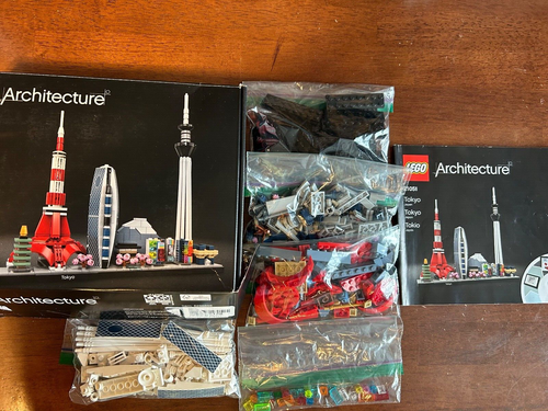 Lot of 7 complete Lego sets - Architecture & Technic | eBay