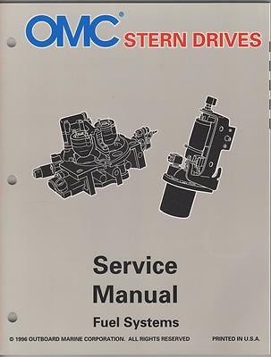 1997 OMC STERN DRIVES FUEL SYSTEMS P/N 507284 SERVICE MANUAL (876) | eBay