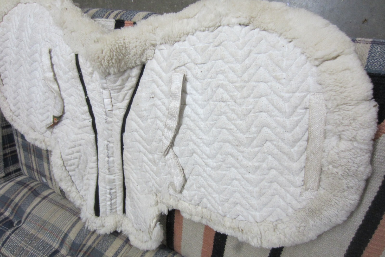 Fleeceworks Genuine Sheepskin English Dressage Pad Ebay