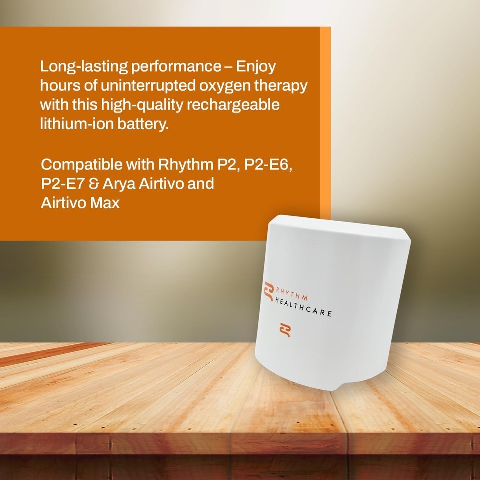 Rhythm Healthcare P2 P2BY001-2 Lithium-Ion External Battery | eBay