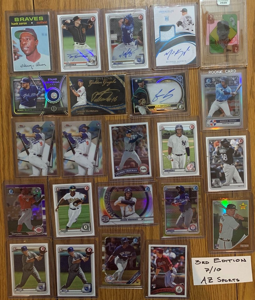 🔥GOLD MYSTERY MLB BOX - 2 PSA/BGS/AUTO+GU per pack + RC #d Parallel ...